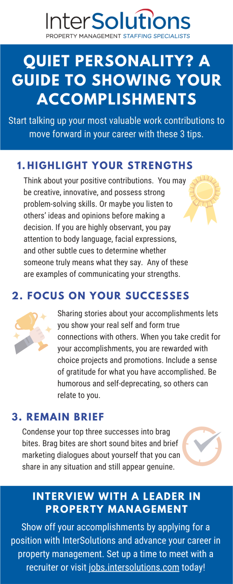 Quiet Personality? A Guide to Showing Your Accomplishments - InterSolutions